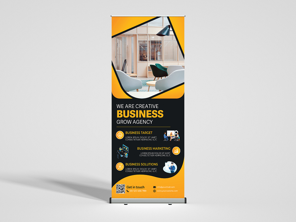 Pull Up Banner designs, themes, templates and downloadable graphic ...