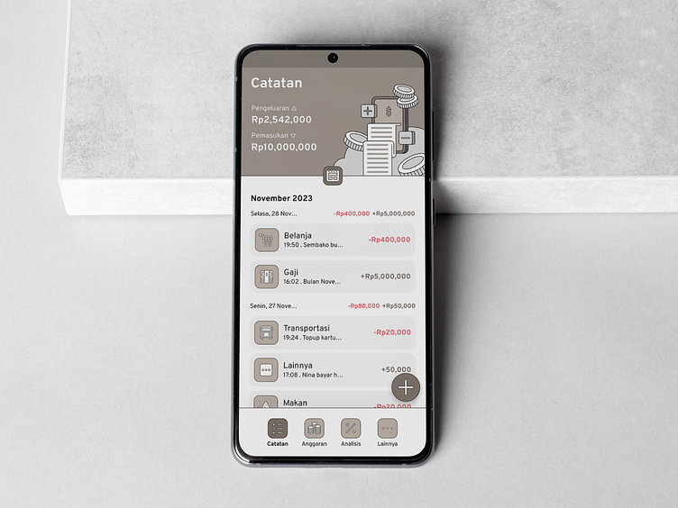 Money Tracker Apps By Dwi Septia On Dribbble