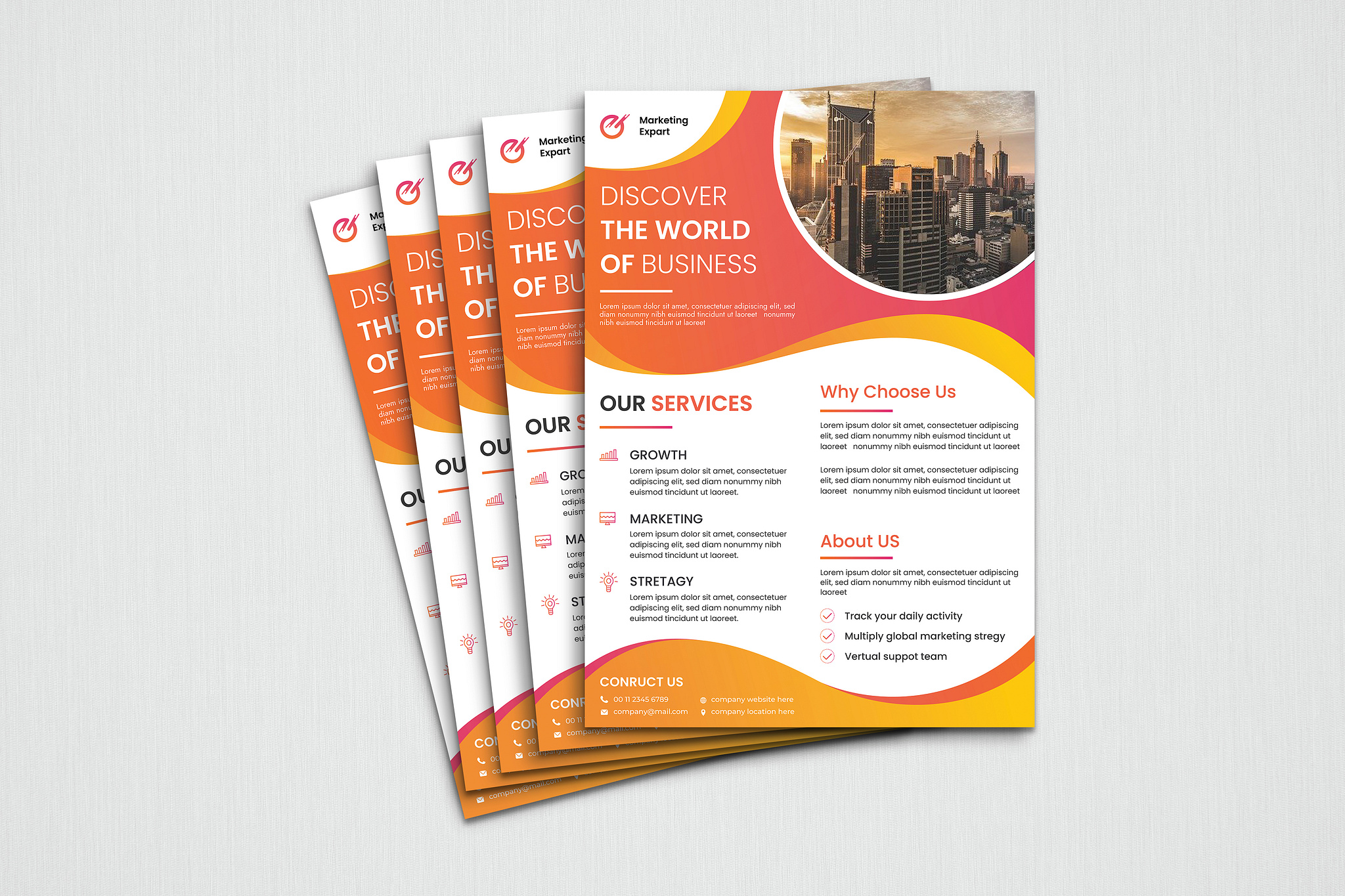 Creative Corporate Flyer Design by Mamunur Rasheed on Dribbble