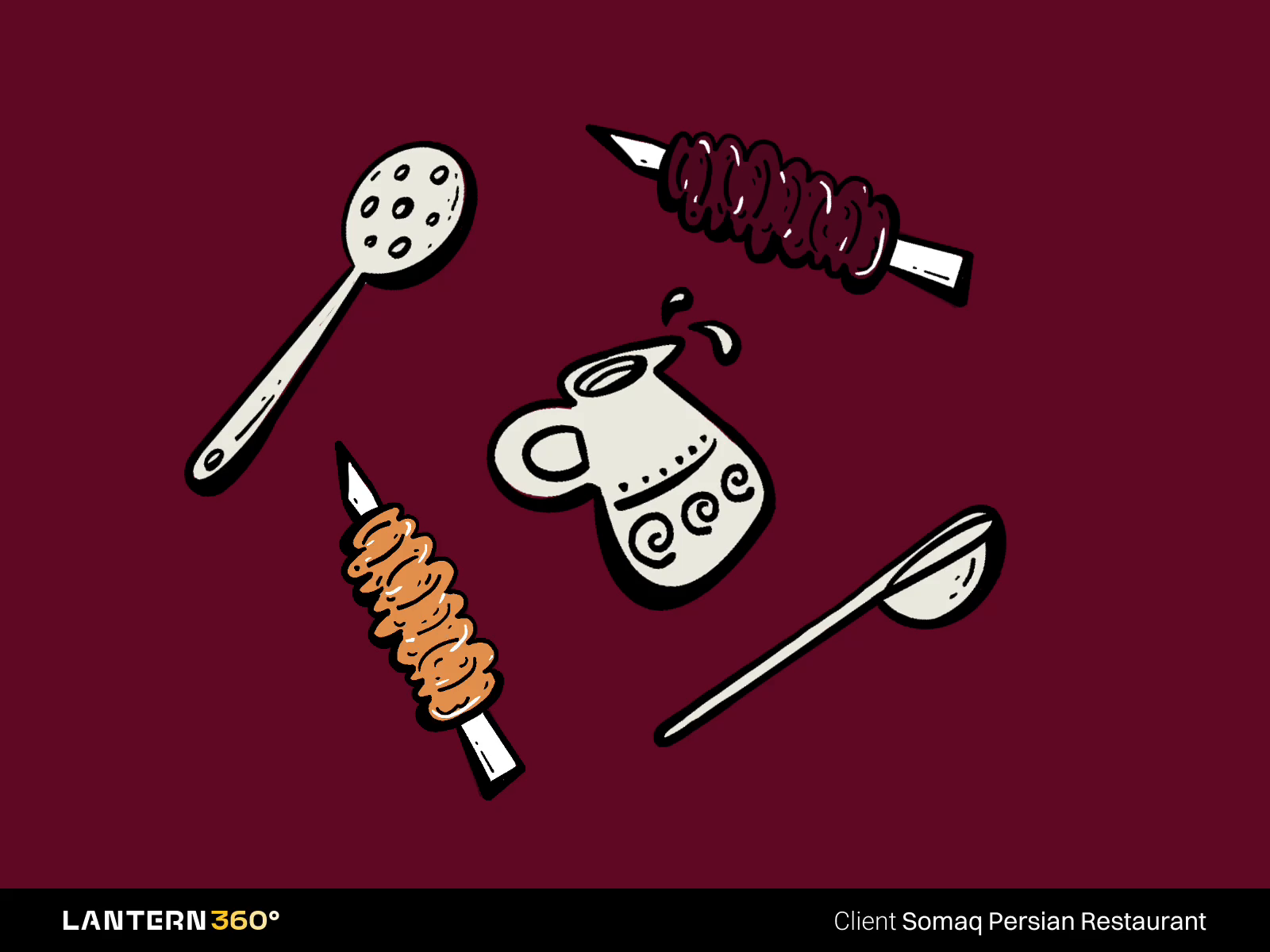 Somaq Branding: Illustration, Logo Design, Visual Identity by Lantern ...