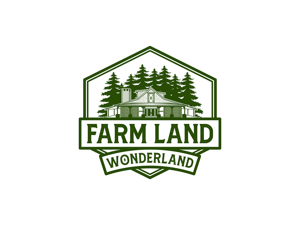 Farm Vintage Illustrasion Emblem Logo Design by Mahfud Mahmudi on Dribbble