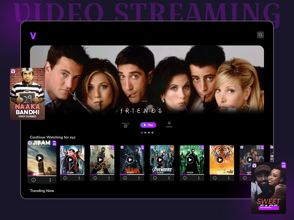Browse thousands of Video Streaming images for design inspiration ...