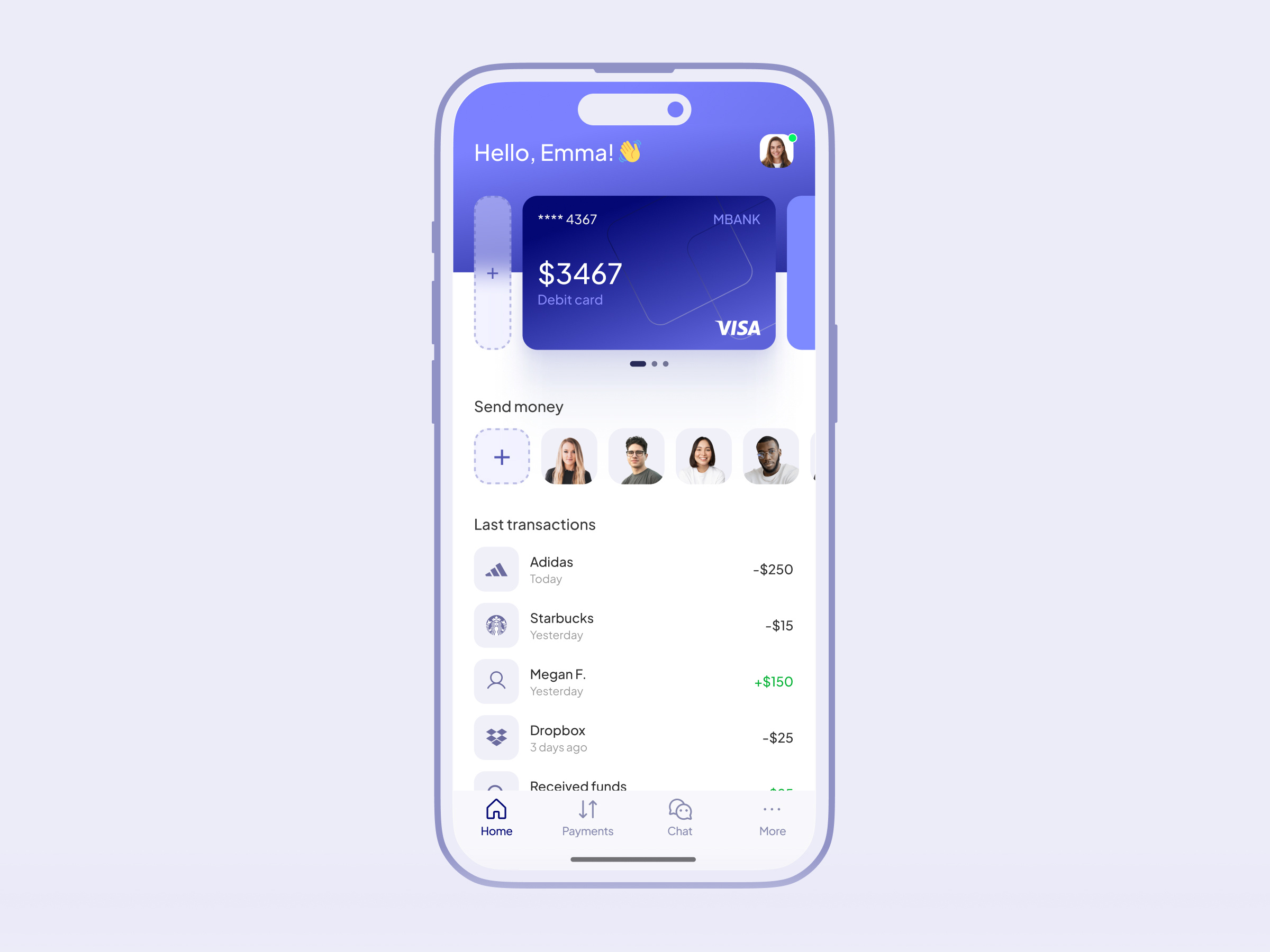 Daily UI #19 - Card view screen by Veronica K on Dribbble