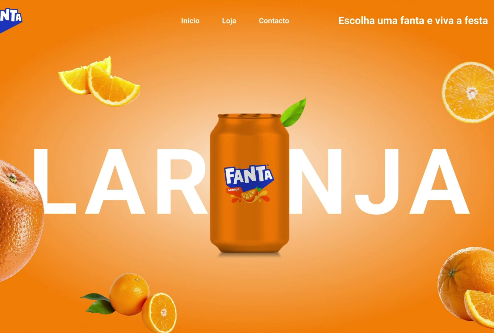 Fanta - Animated Landing page by Estenio Zau on Dribbble Fanta - Animated Landing page by Estenio Zau on Dribbble