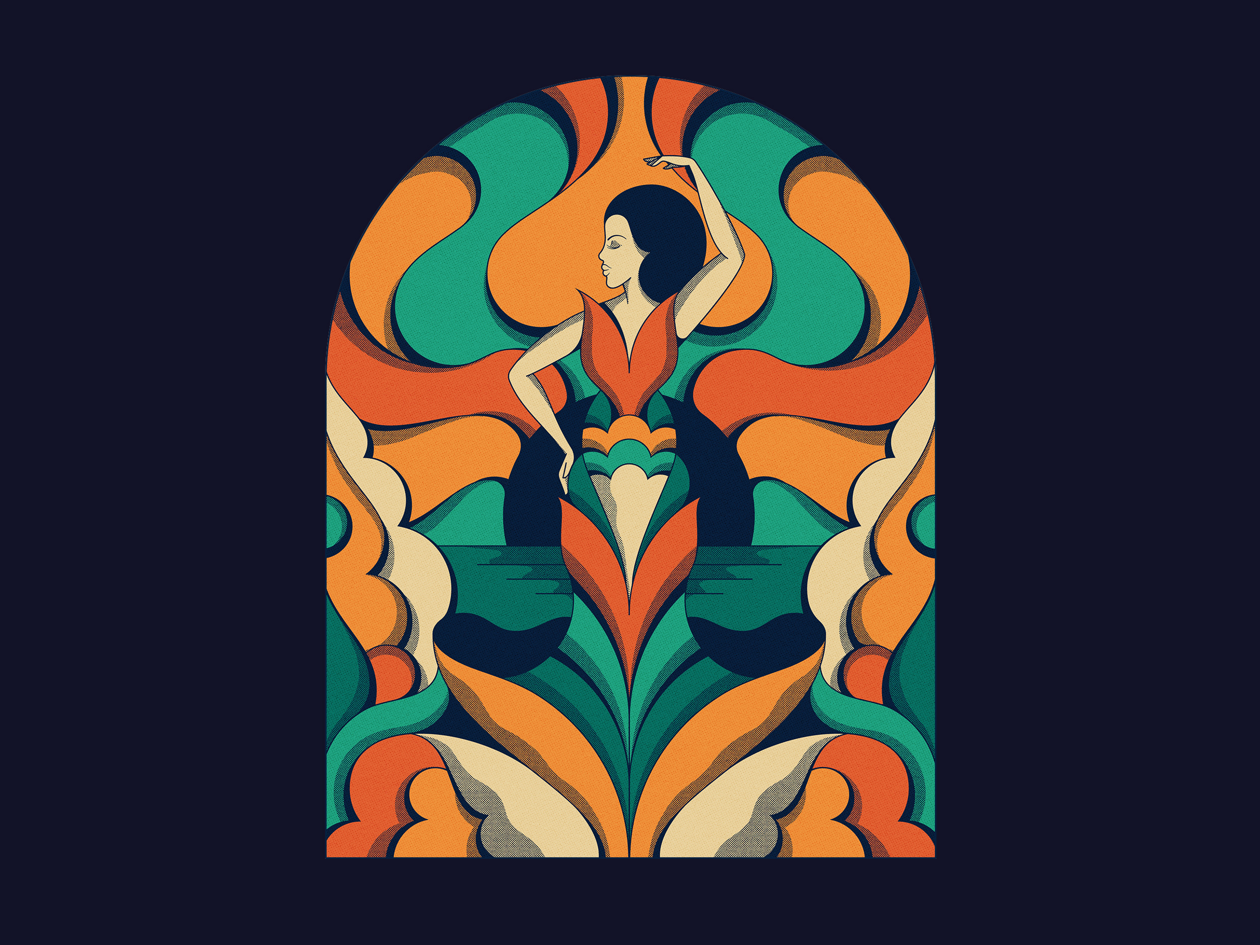 La Cala Presents (Illustration Branding) by Pavlov Visuals on Dribbble