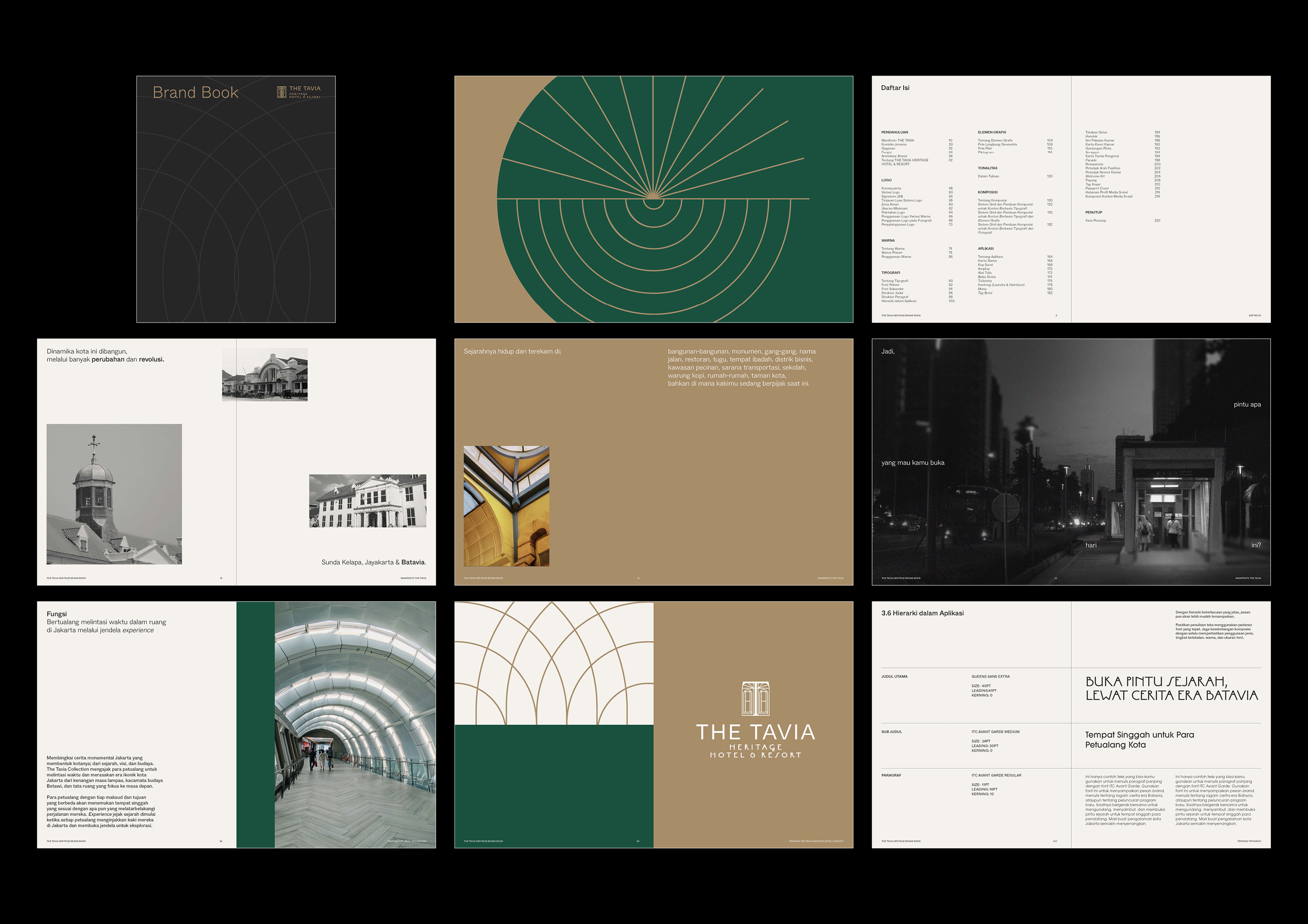The Tavia Collection Brand Book & Cover Design by Luthfi Kautsar on ...