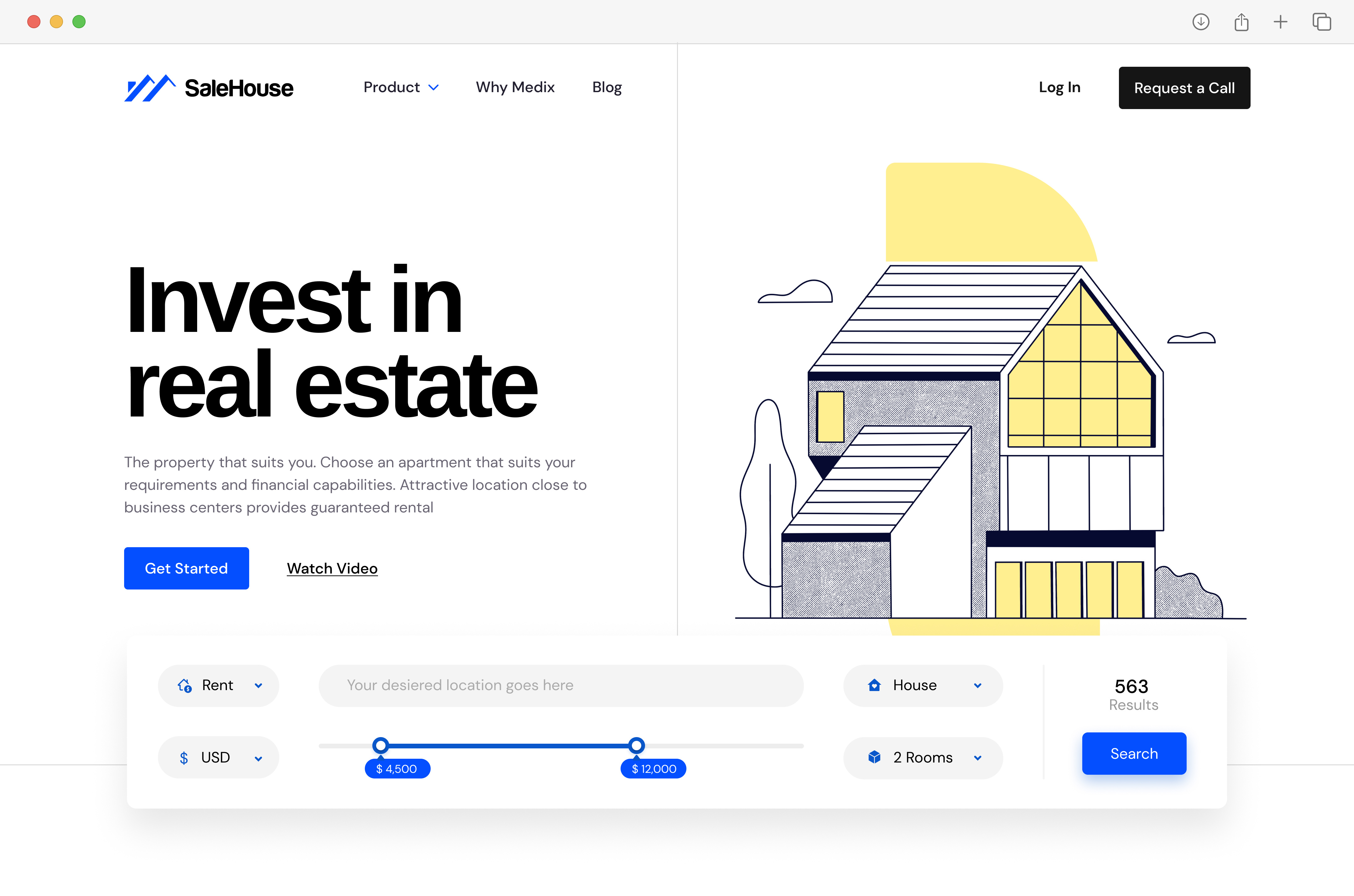 Real Estate Investment Website Design by Sharon Ahmed on Dribbble