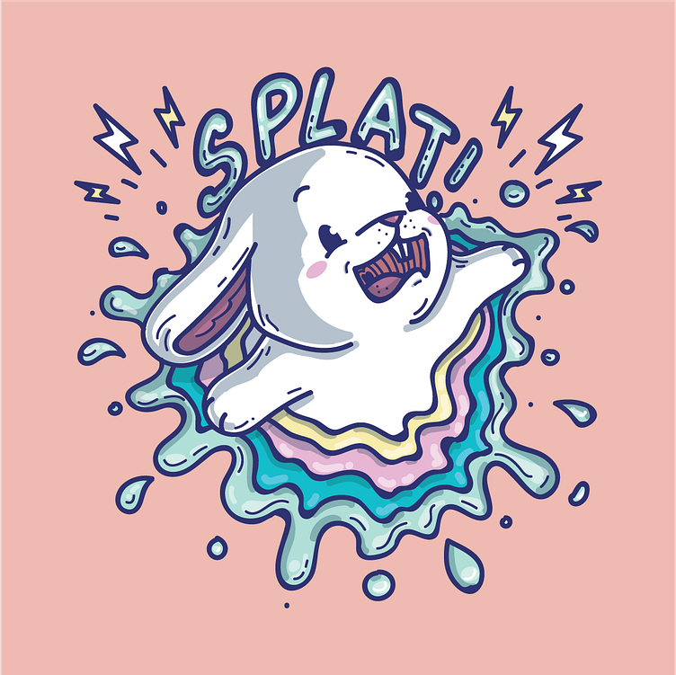 Follow the White Rabbit Collection by Spirimal on Dribbble