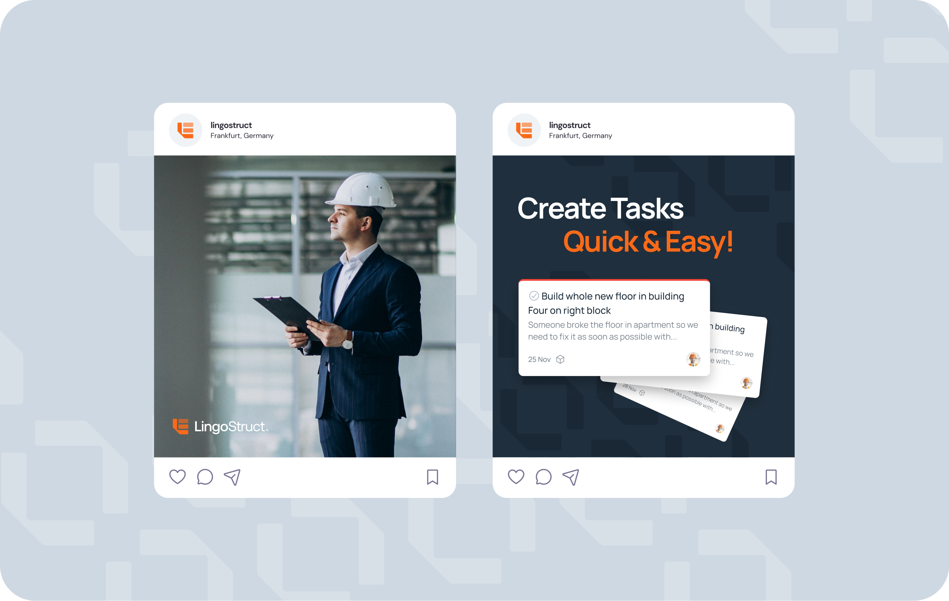 Construction Management App Branding by leonardophoenix for Devolfs on ...
