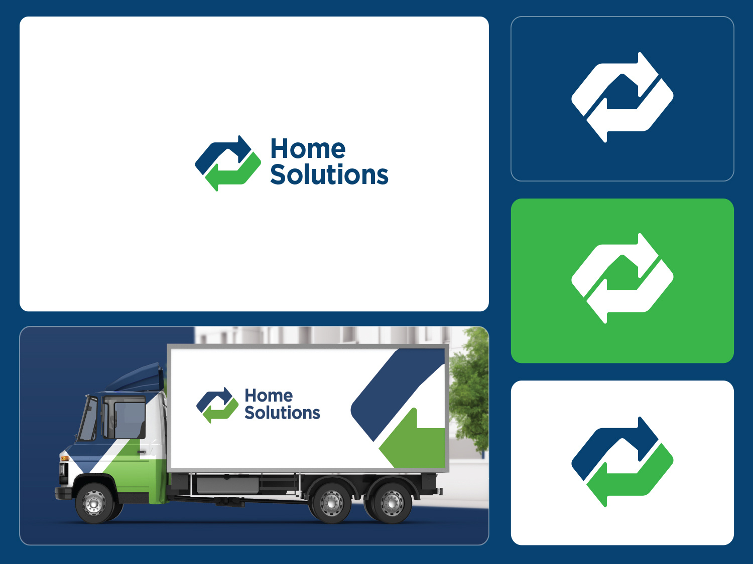 Home Solutions Logo by Serbaneka Studio | Logo Designer on Dribbble
