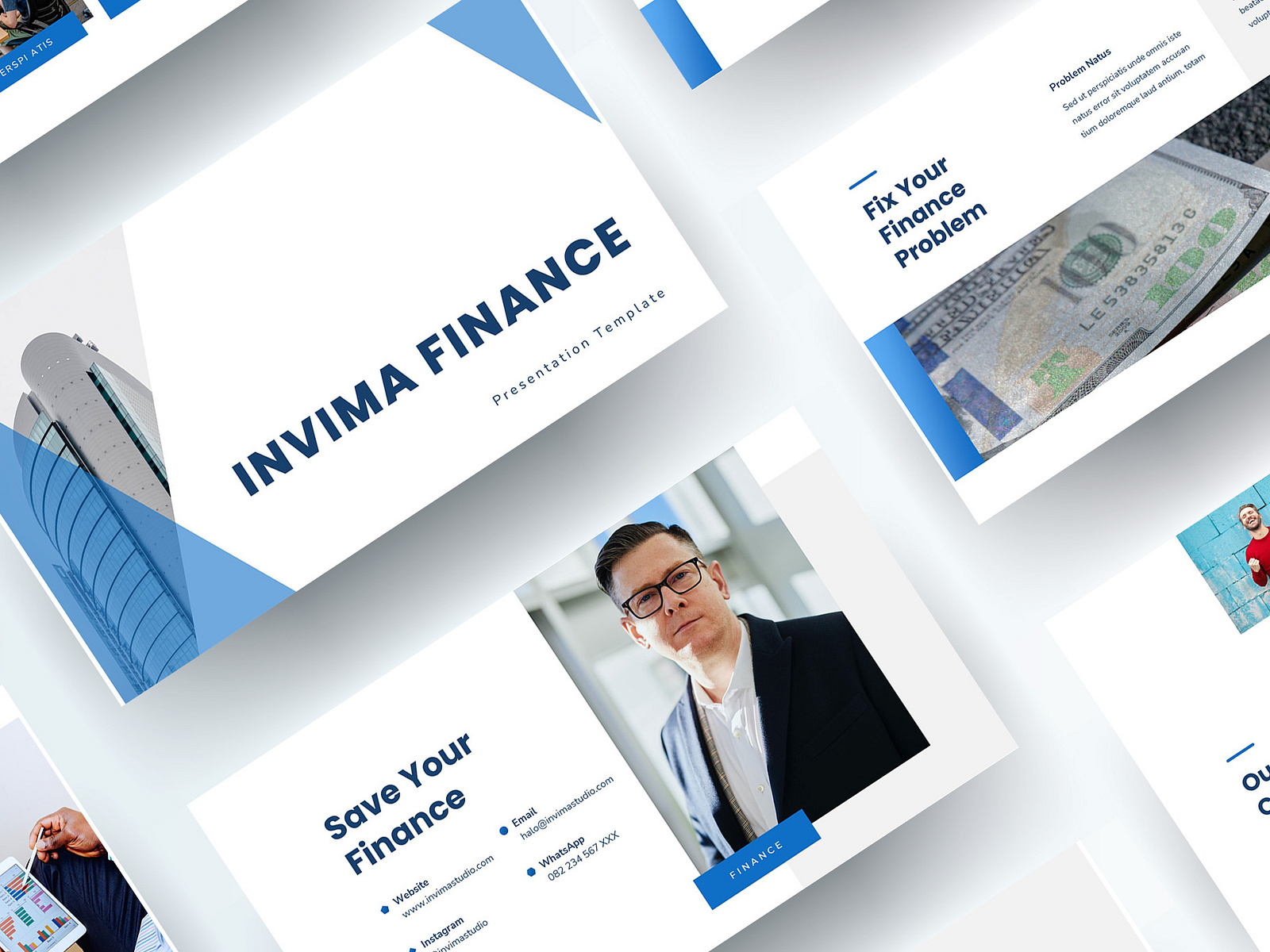Finance Presentation Design by Invima Studio on Dribbble