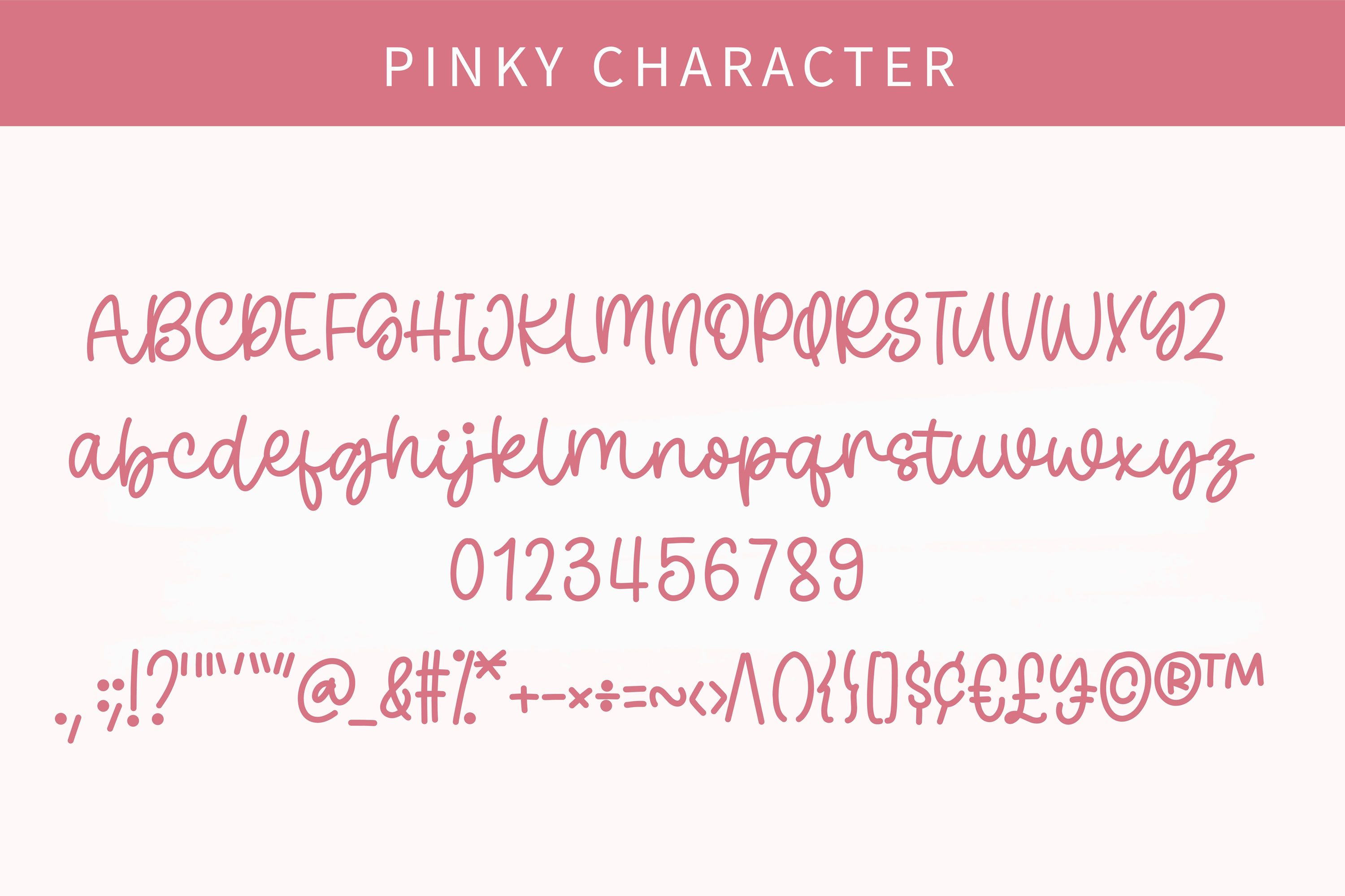 Pinky - Monoline script font by BitongType on Dribbble