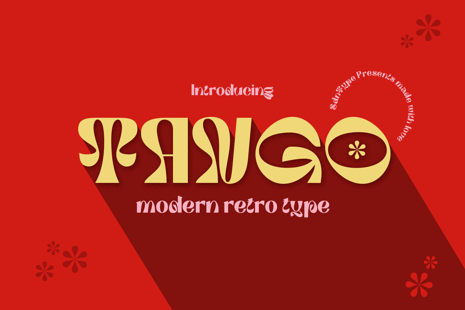 Tango - Modern Retro Font by TypeClassHeroes on Dribbble