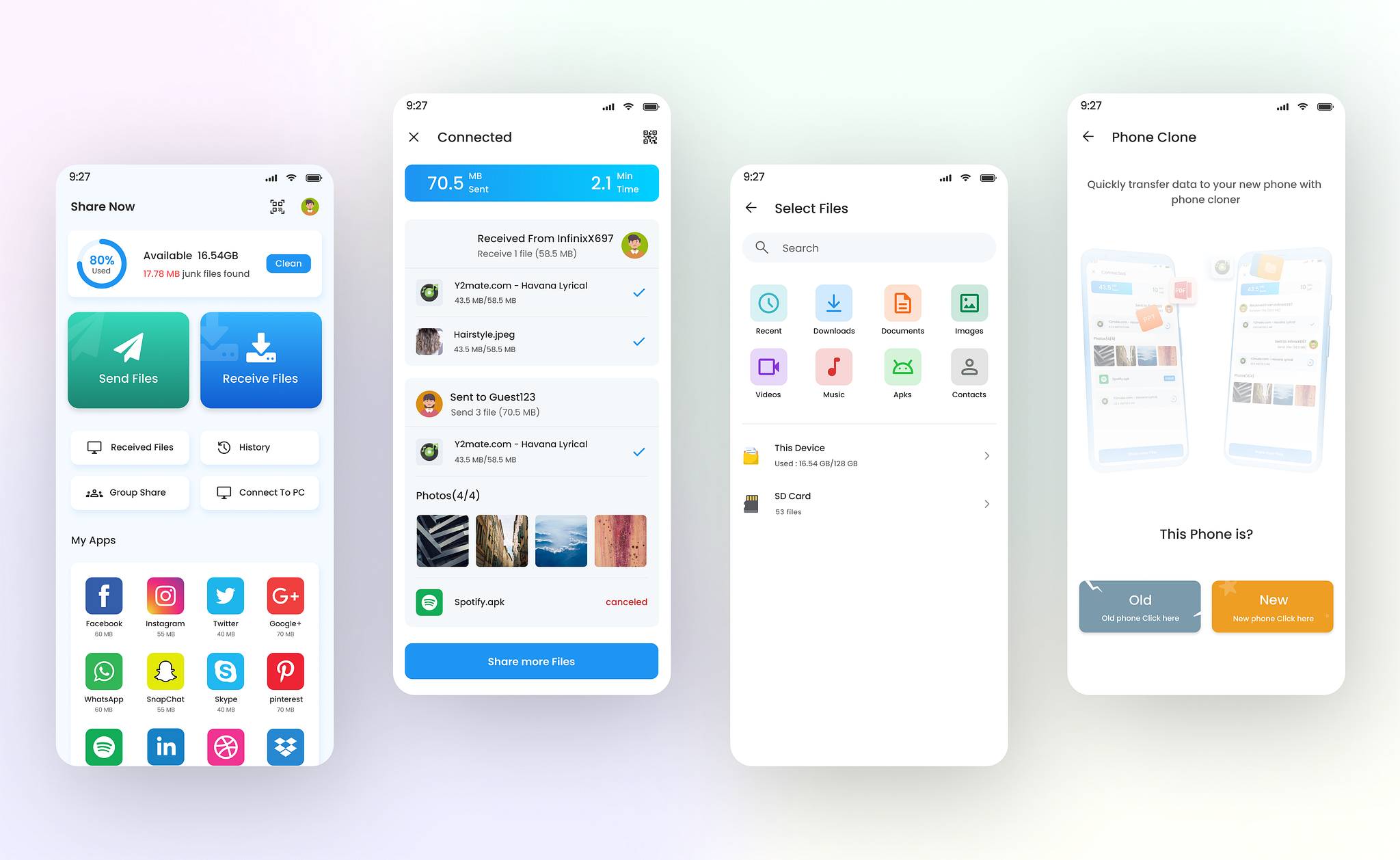 Share Now App by Muhammad ahmed on Dribbble