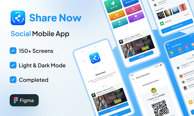 Share Now App by Muhammad ahmed on Dribbble