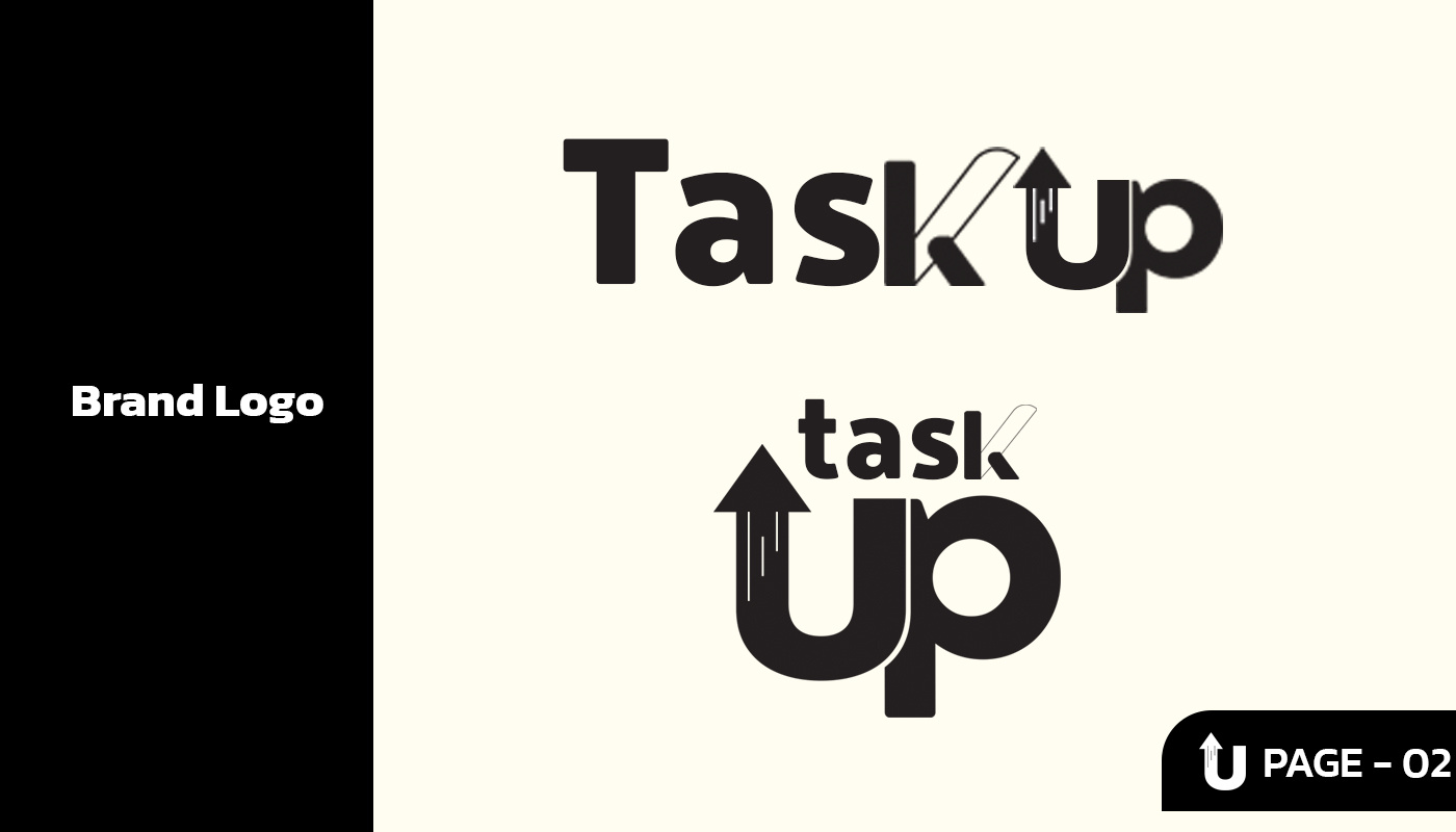 TaskUp Logo branding | Logo Design by JBcodeapp on Dribbble