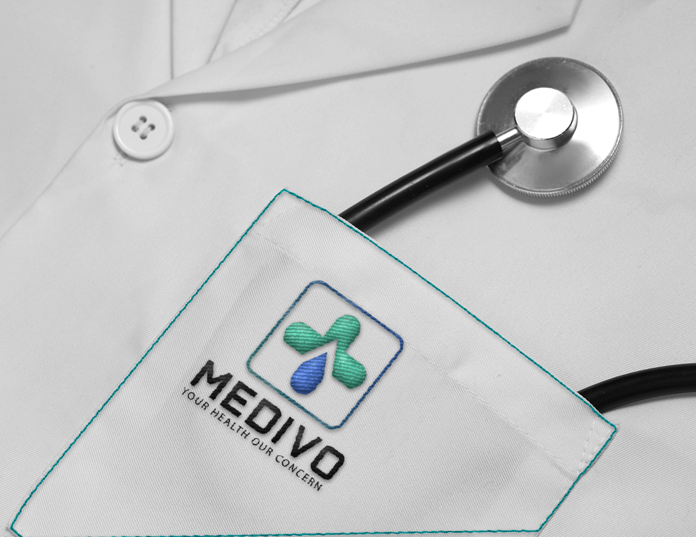 Medivo medical logo design |Brand identity design by Afra Nawer ...