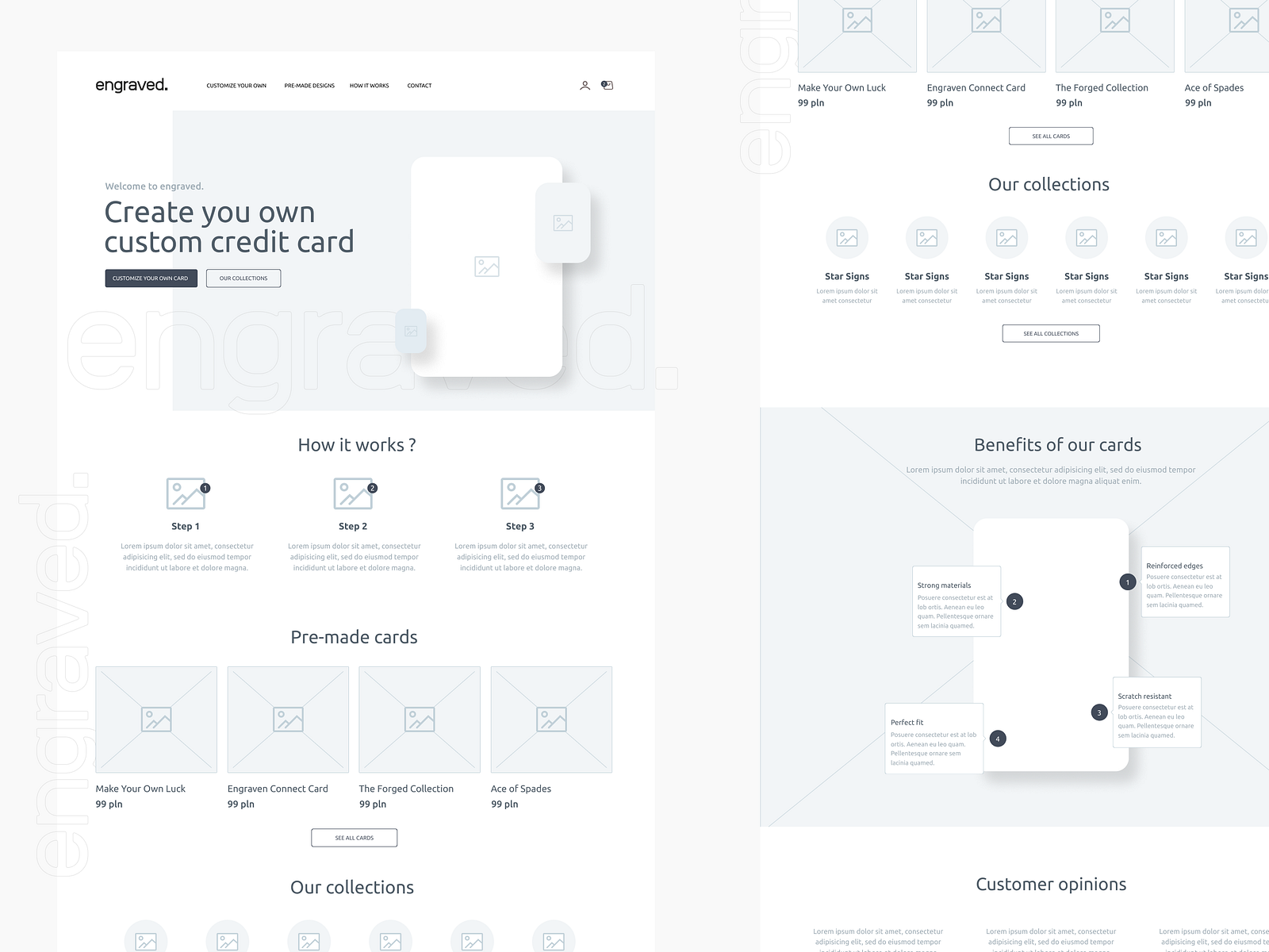 Customize your credit card - online configurator by hauer mateusz on ...