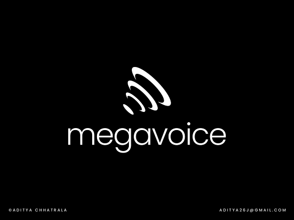 MegaVoice Marketing - Logo Design by Aditya Chhatrala on Dribbble