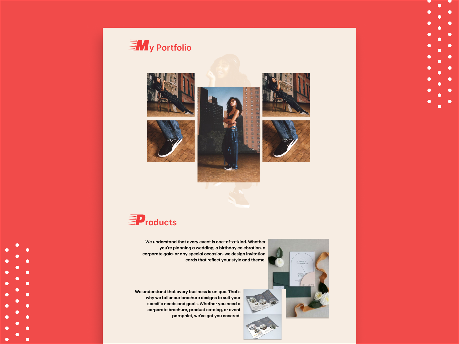Personal Portfolio WebView by Drashti Gandhi on Dribbble