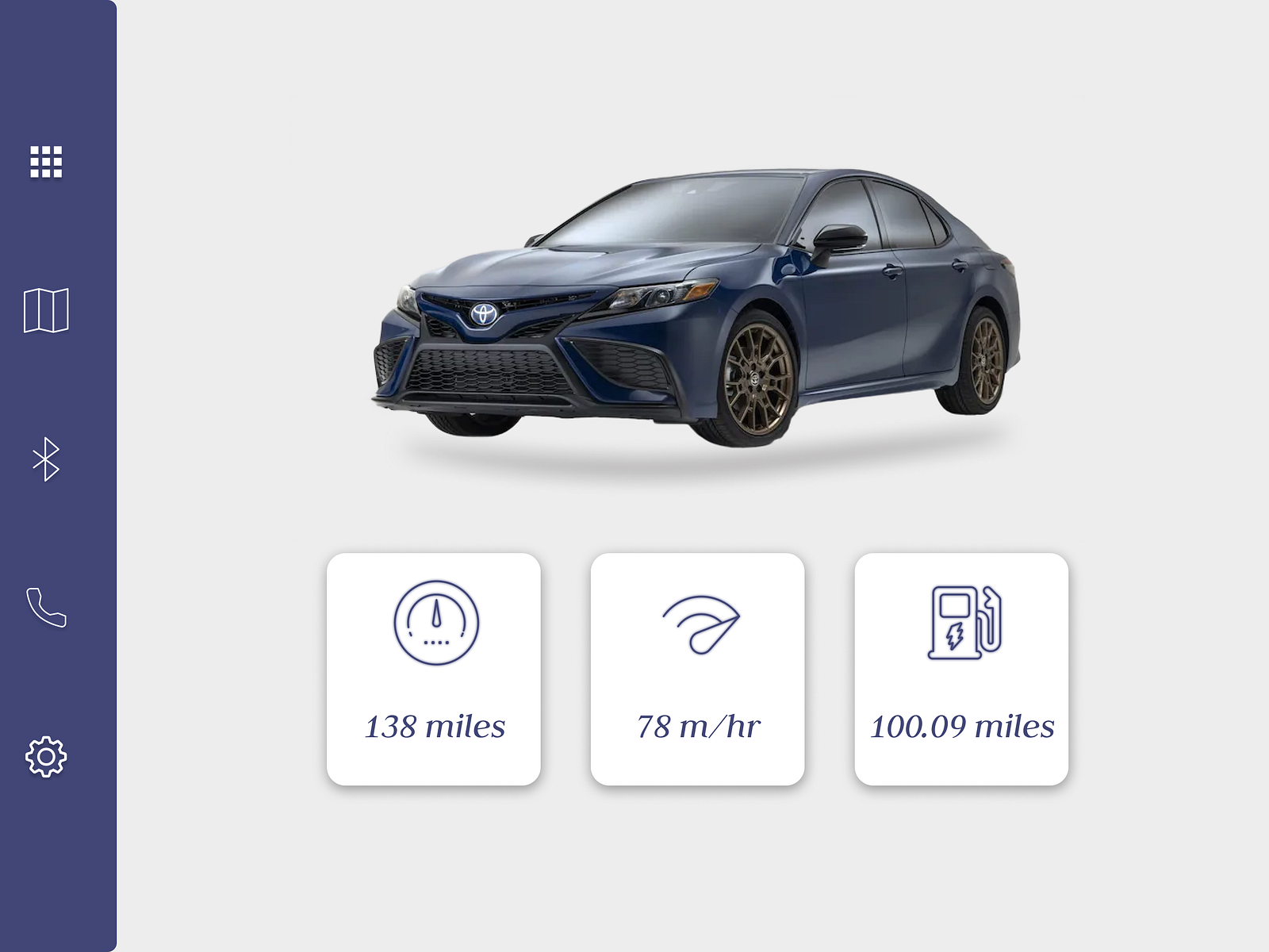 Car Interface by Zarina on Dribbble