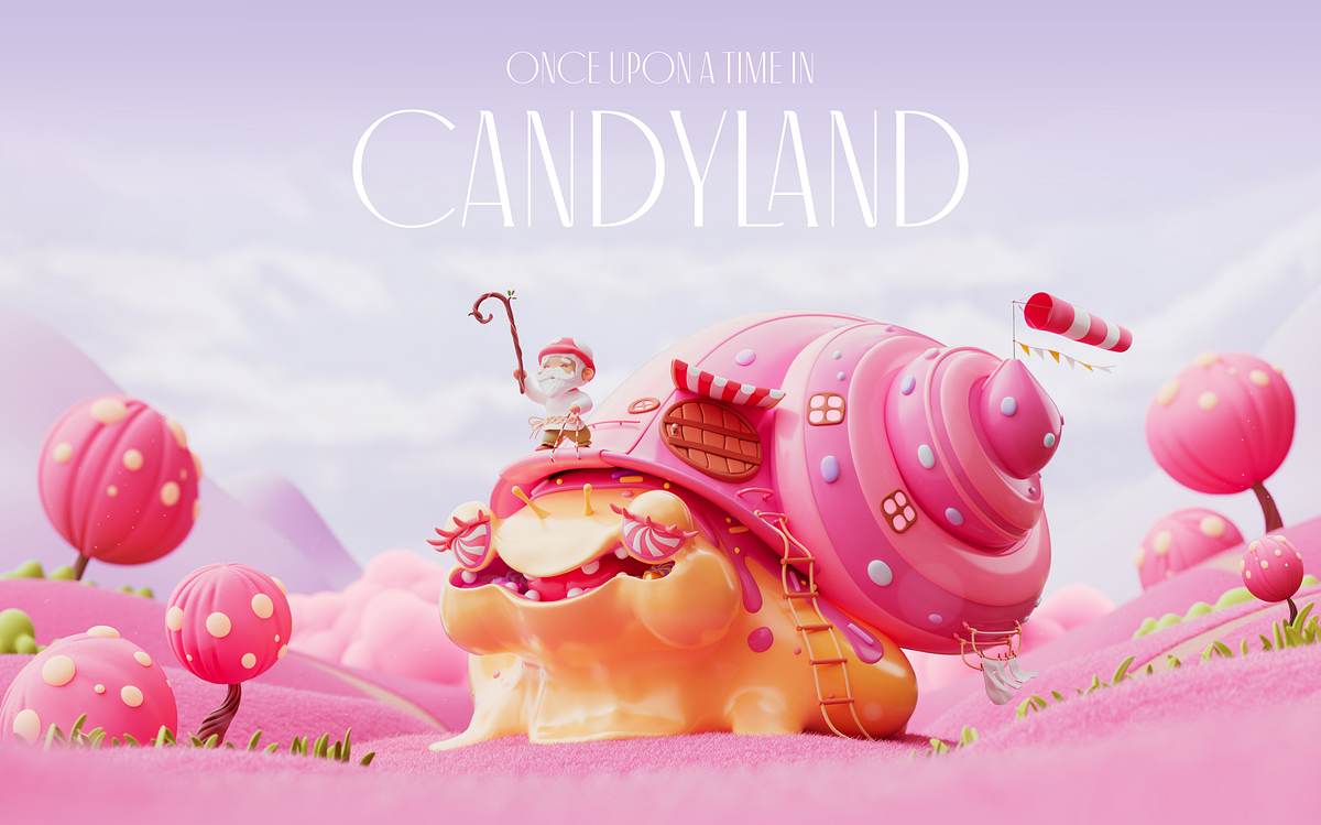 Candyland Story by Anna Kirilenko for Vogel on Dribbble