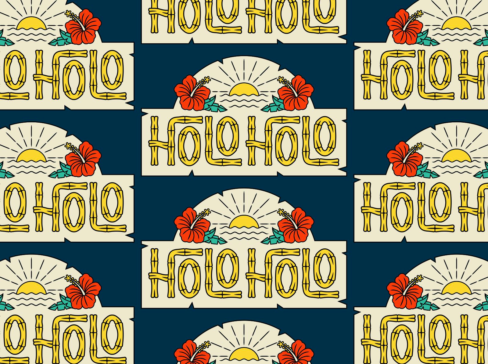 Holo Holo Fest - Logotype by Muhammad Bagus Prasetyo for Skilline ...