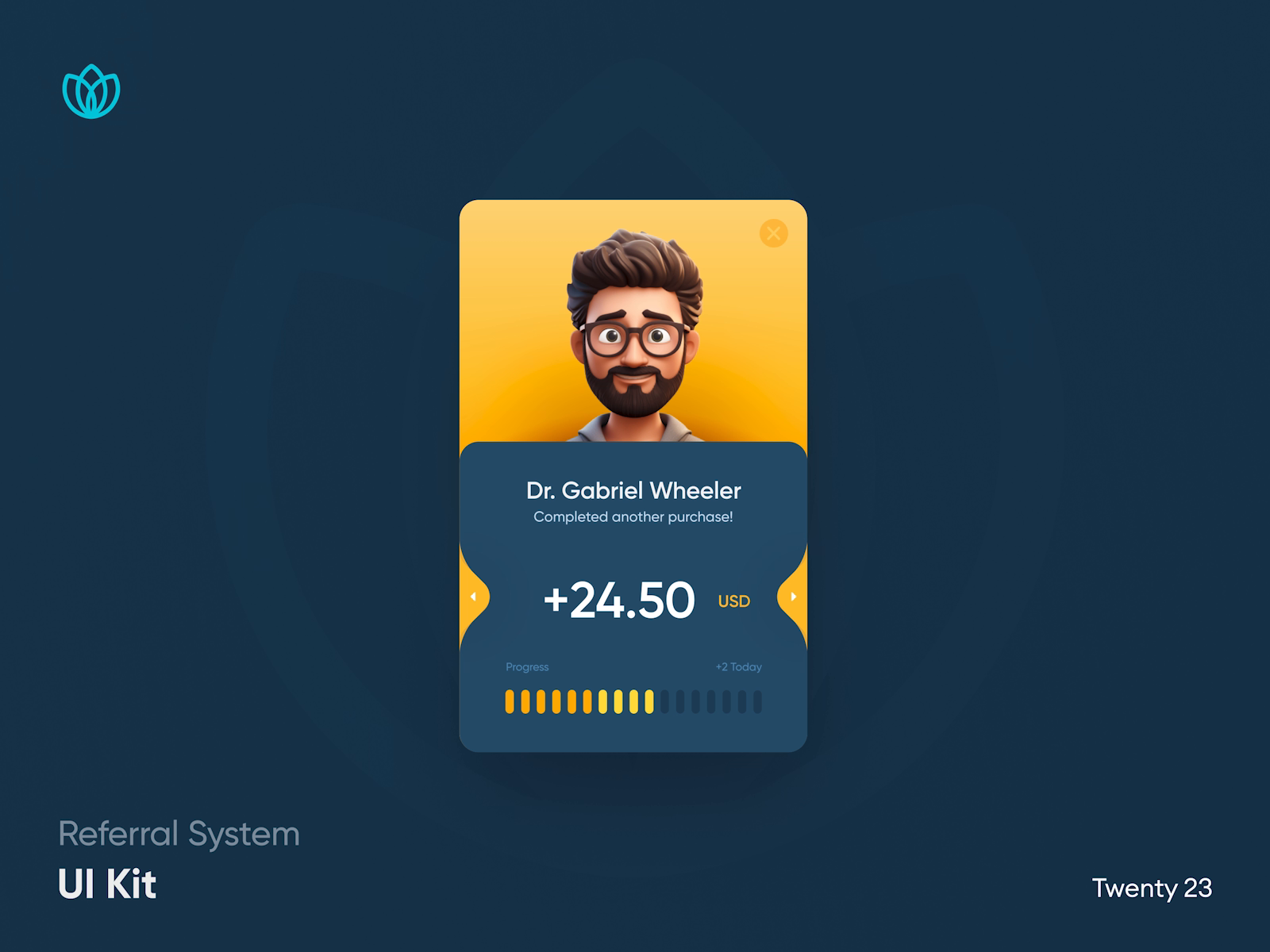 BloomBoost - Rewards & Referral UI Dashboard Design System Kit by ...