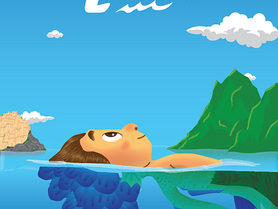 Luca Disney Movie Poster by Amanda Kshatriya on Dribbble